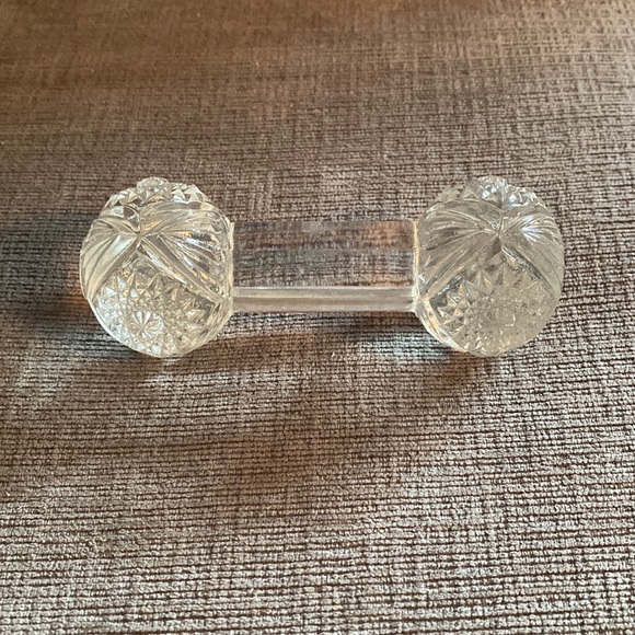 Vintage | Accents | Vintage Large American Brilliant Cut Glass Knife ...